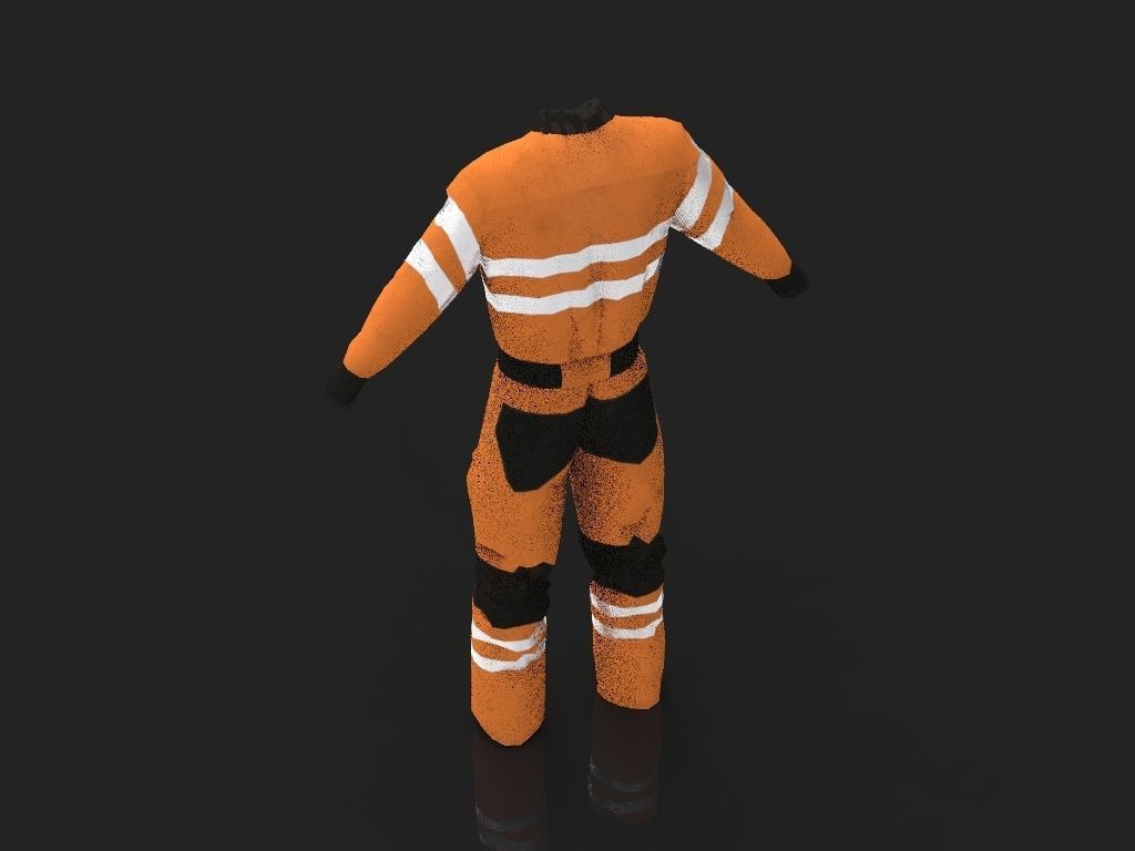 3D model Safety Workwear VR / AR / low-poly | CGTrader