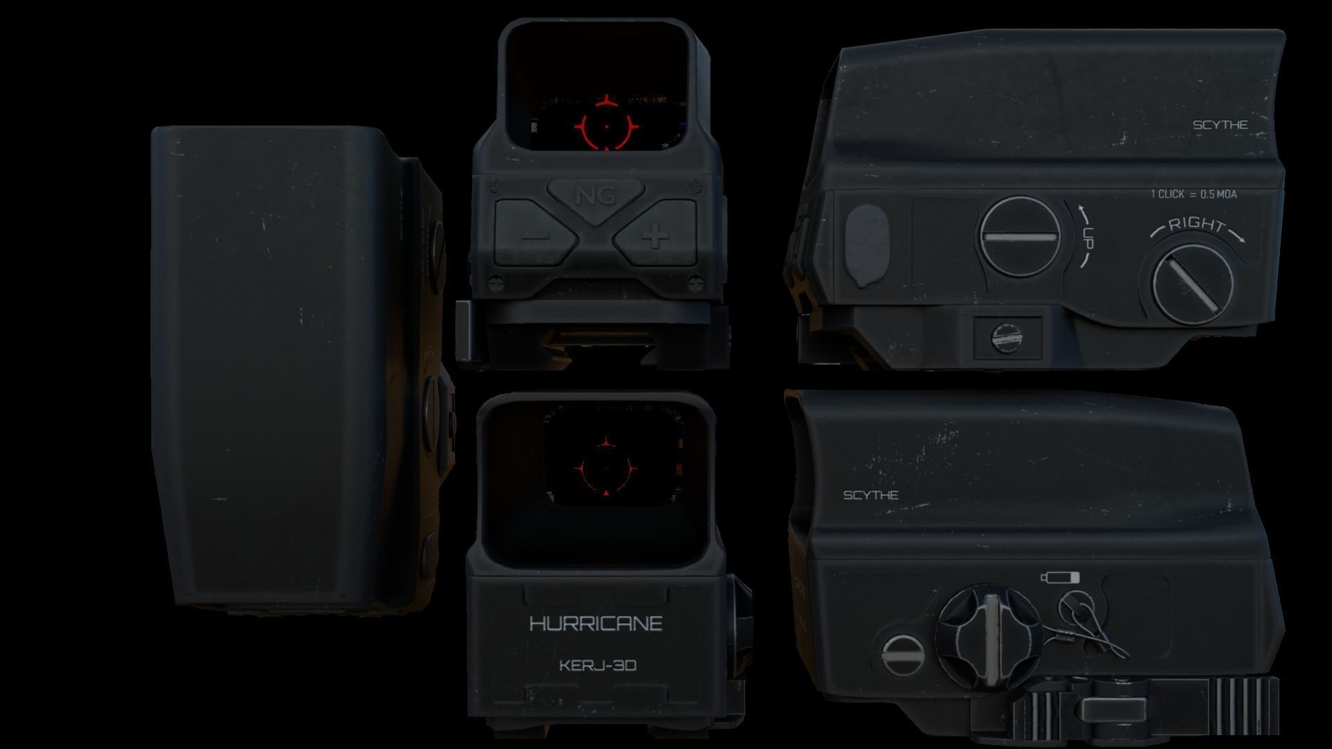 3D model Modular Combat Rifle-Carbine Variant VR / AR / low-poly | CGTrader