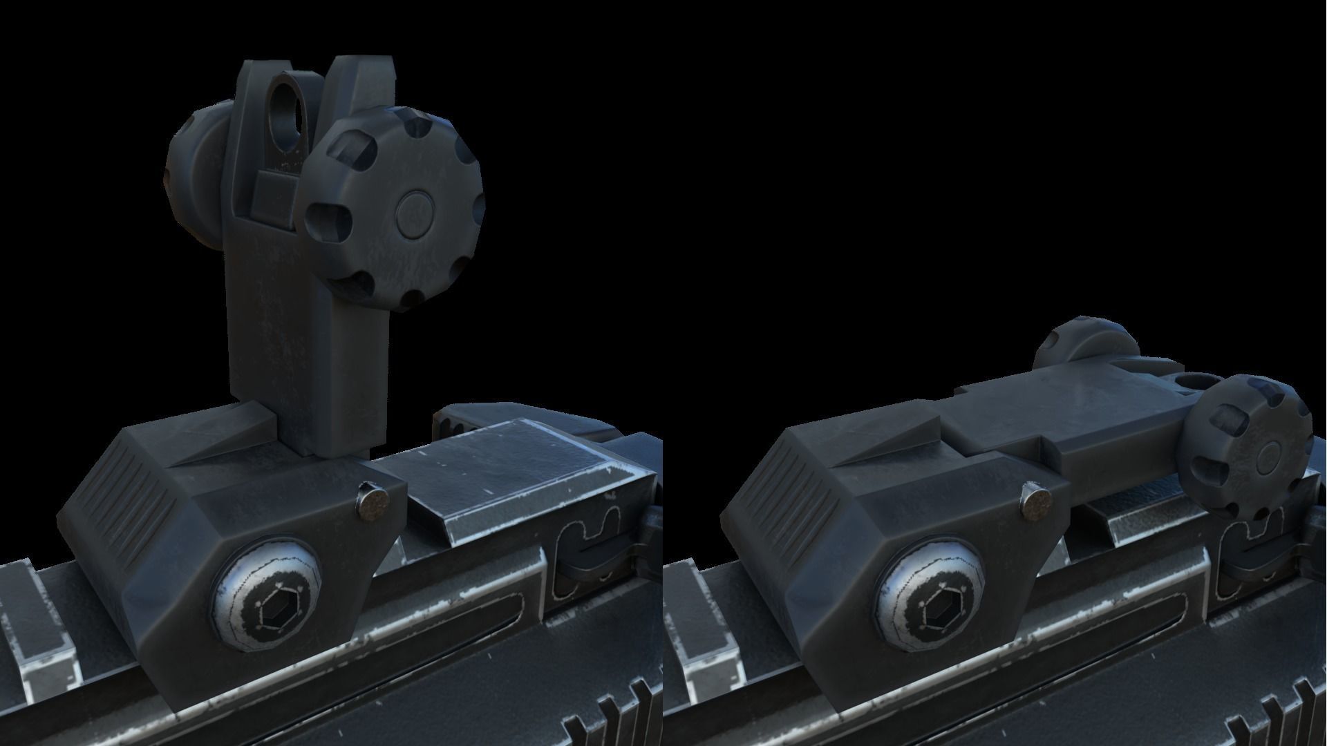 3D model Modular Combat Rifle-Carbine Variant VR / AR / low-poly | CGTrader