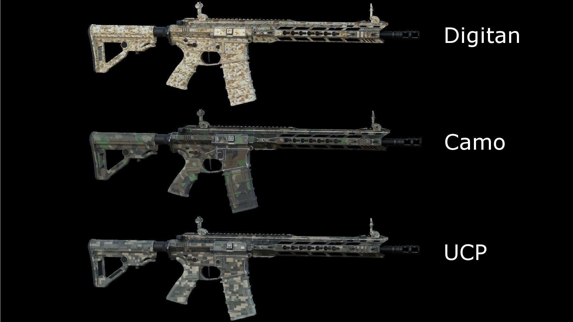 3D model Modular Combat Rifle-Carbine Variant VR / AR / low-poly | CGTrader