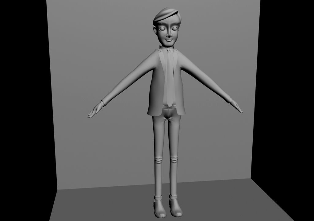 3D Man character free VR / AR / low-poly 3D model | CGTrader