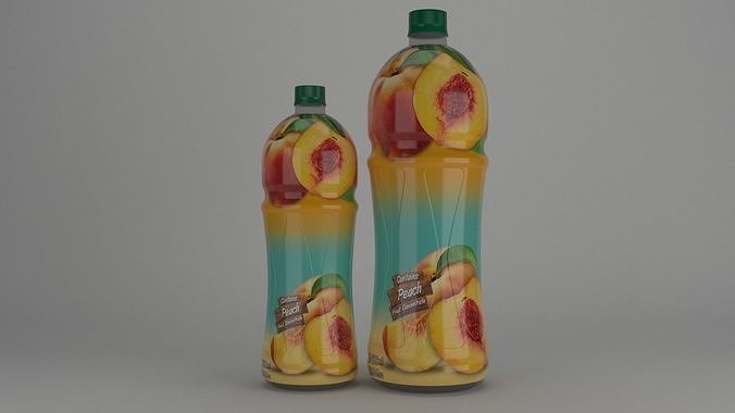 Juice Bottle 3D model | CGTrader