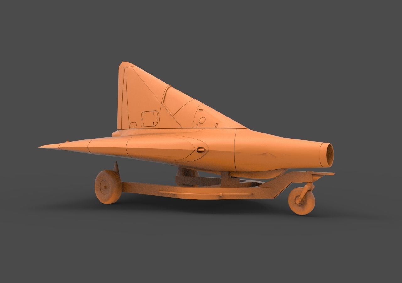 Lippisch P13a 3D model 3D printable | CGTrader