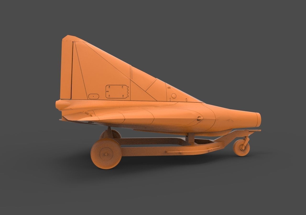 Lippisch P13a 3D model 3D printable | CGTrader