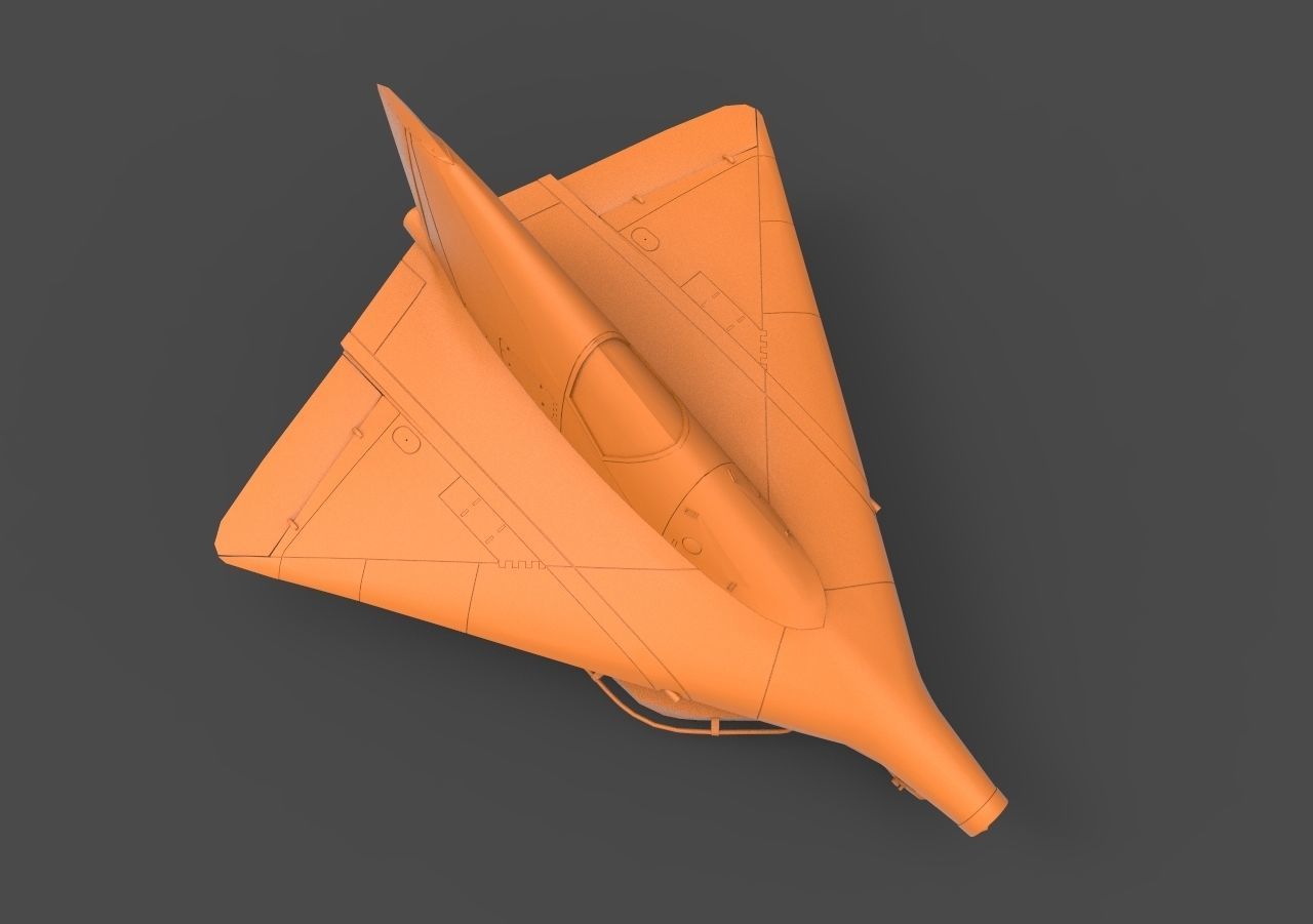 Lippisch P13a 3D model 3D printable | CGTrader