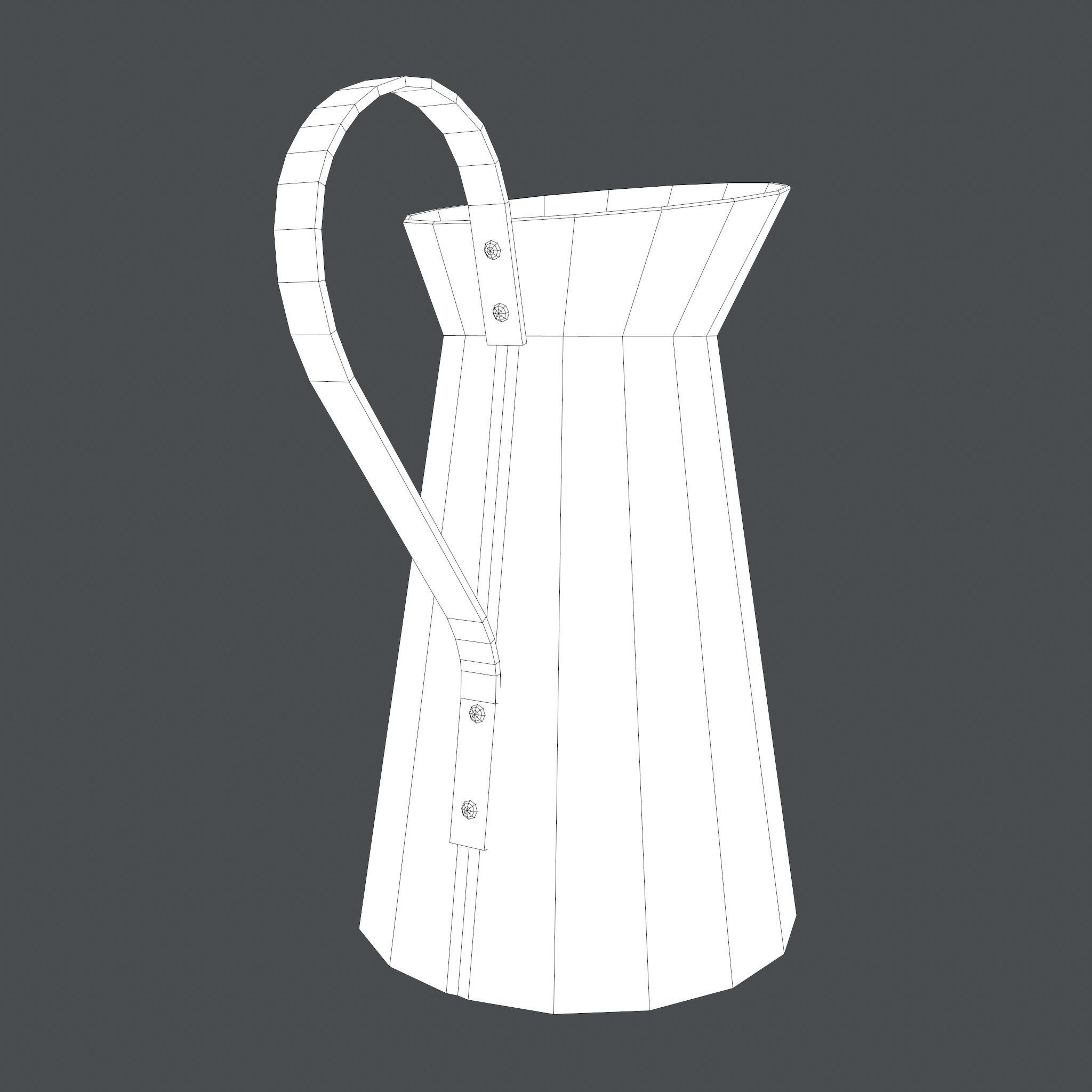 3D model Medieval Style Pitcher VR / AR / low-poly | CGTrader