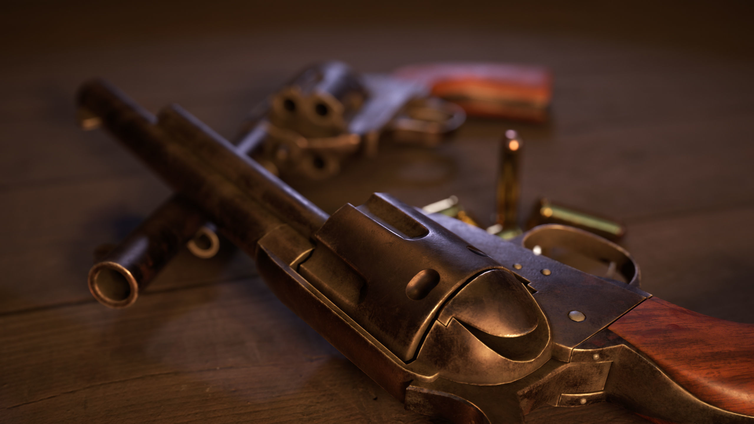 3D model Colt Single Action Army Peacemaker VR / AR / low-poly | CGTrader