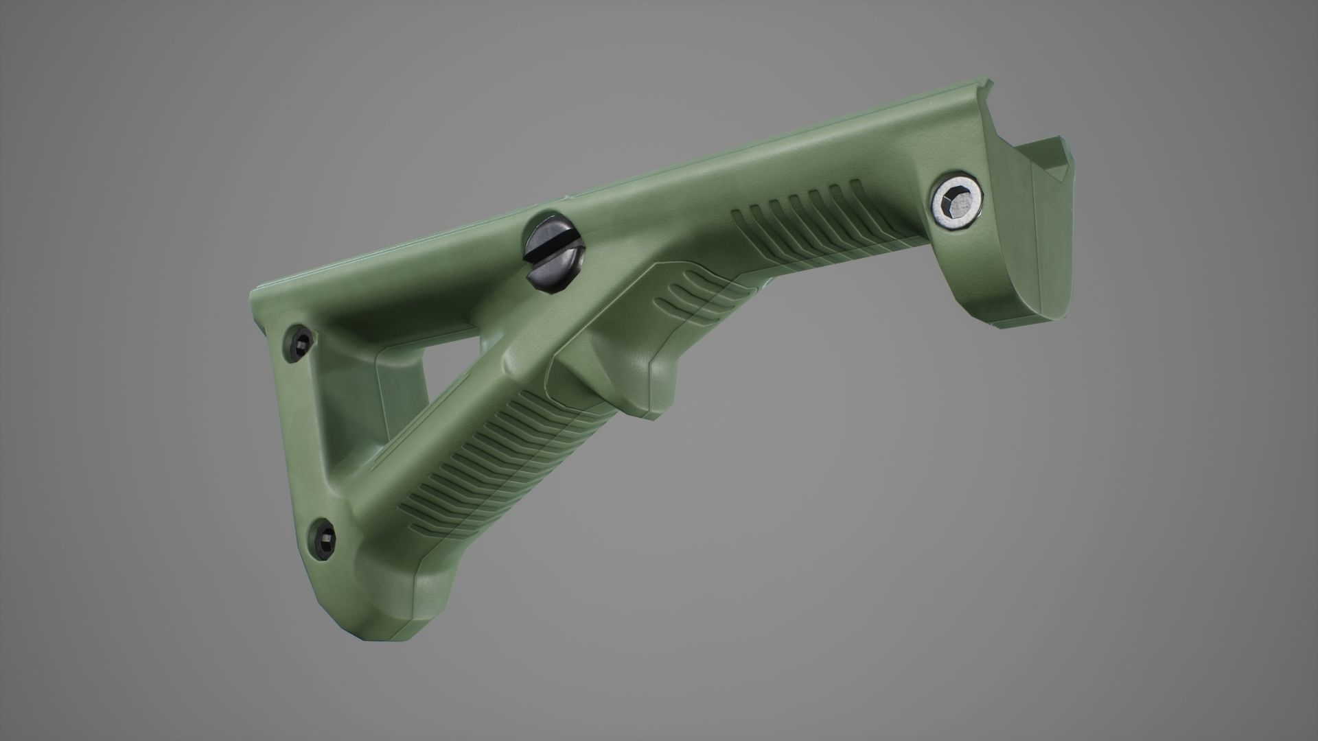 3D model Angled Grip - FPS Gun Attachment for Unreal Engine VR / AR ...