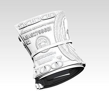 Million Hundred Thousand Dollar 3D model 3D printable | CGTrader