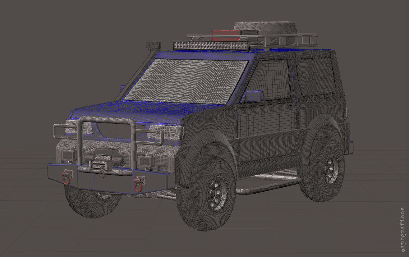 4x4 Off-road 3D model | CGTrader