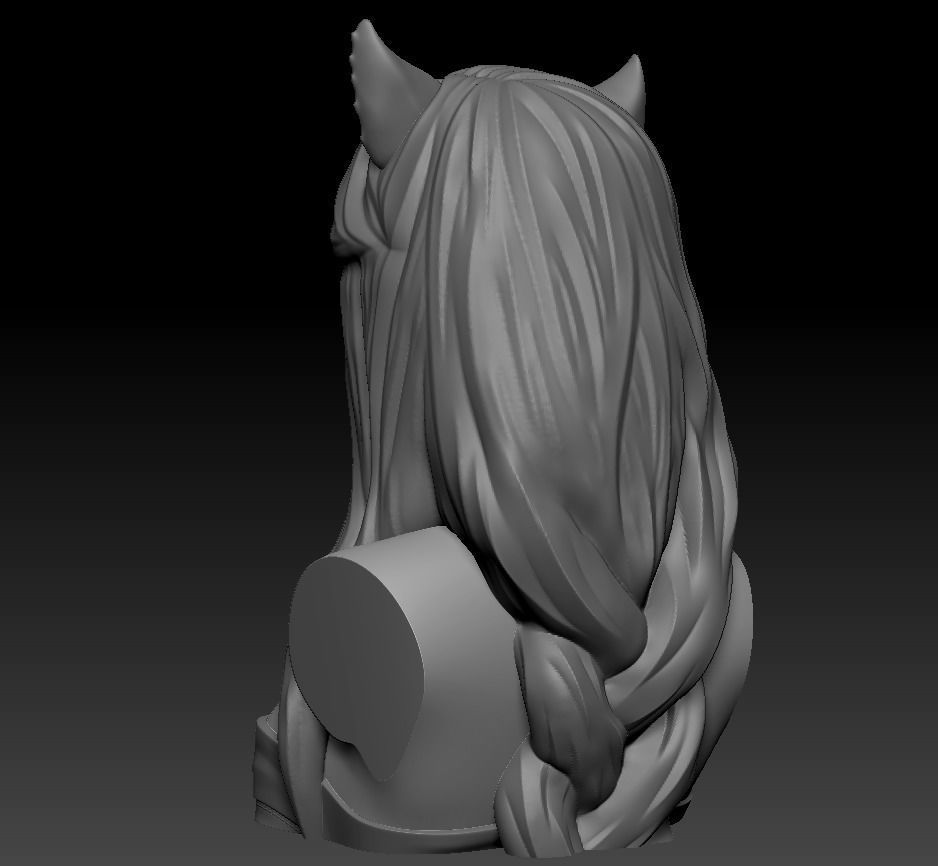 Bust - Ahri 3D model 3D printable | CGTrader
