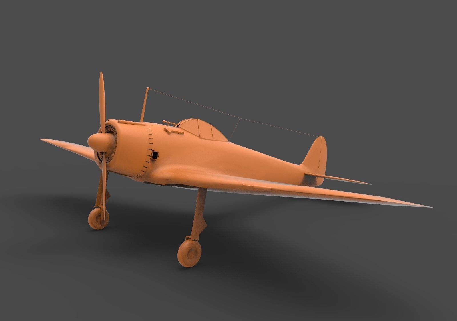 Nakajima Ki-43 3D printable model | CGTrader