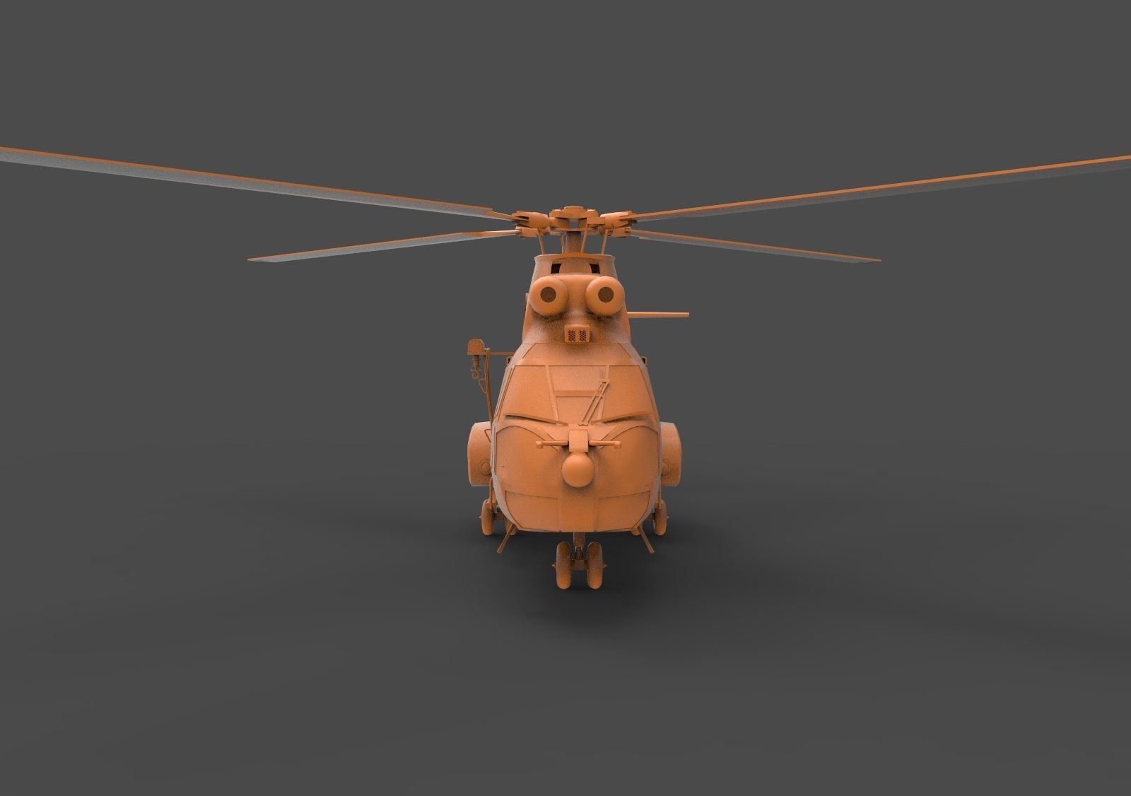 SA 330 Puma 3D model 3D printable | CGTrader