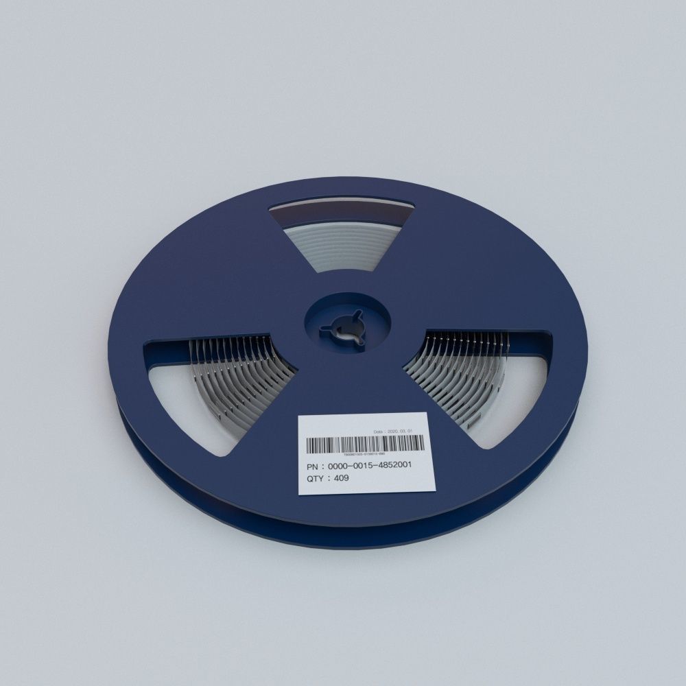 3D model reel chip VR / AR / low-poly | CGTrader