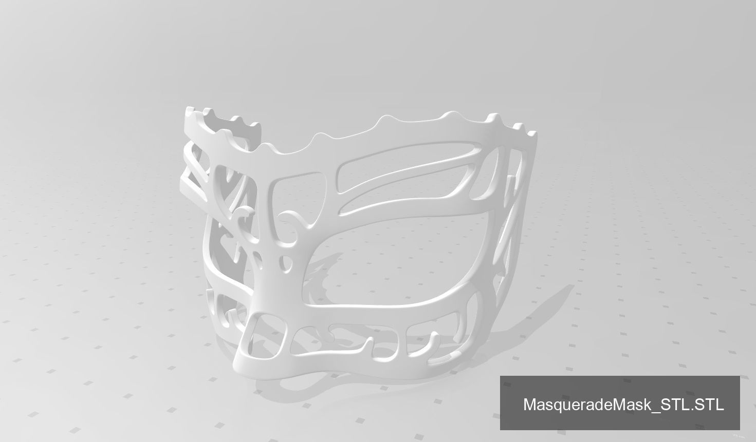 Masquerade Mask 3D model | CGTrader