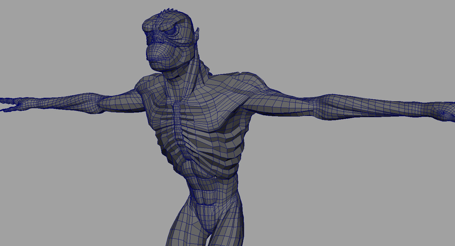monster creature 3d model 3D model | CGTrader