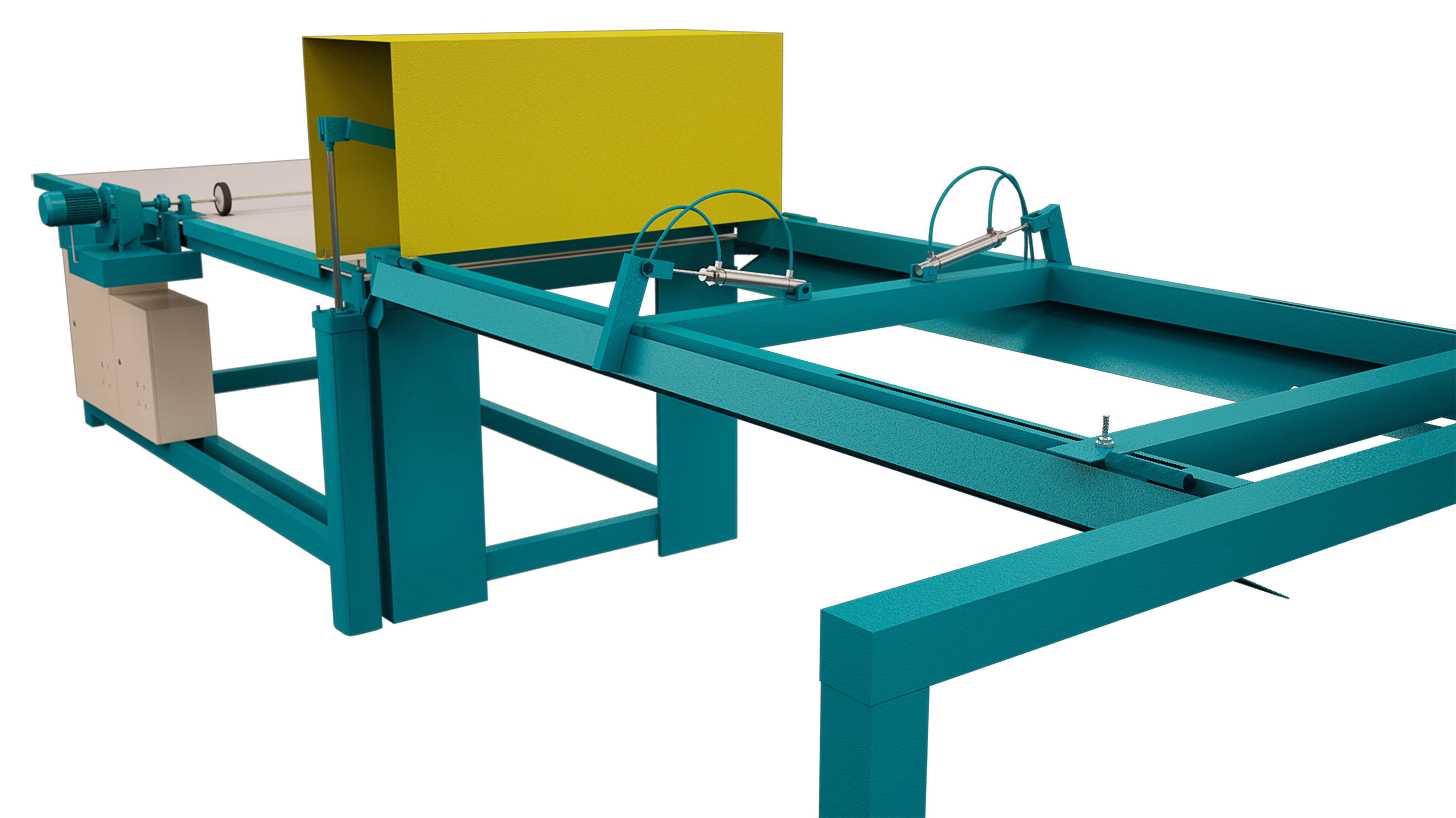 Roll Split Machine 3D model | CGTrader