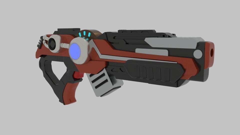 Light Strike Rifle 3D model | CGTrader