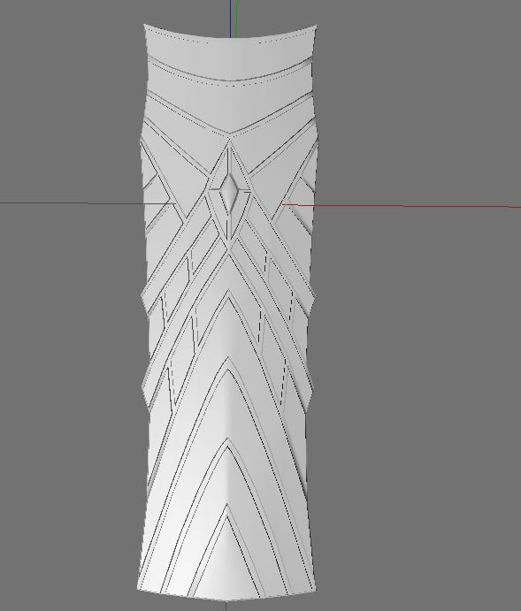 3D model BOFURI Shield of the Hydra VR / AR / low-poly | CGTrader