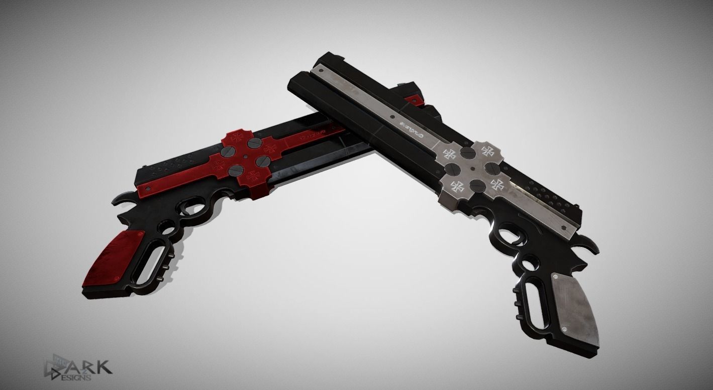 3D model realtime GunGrave Cerberus | CGTrader