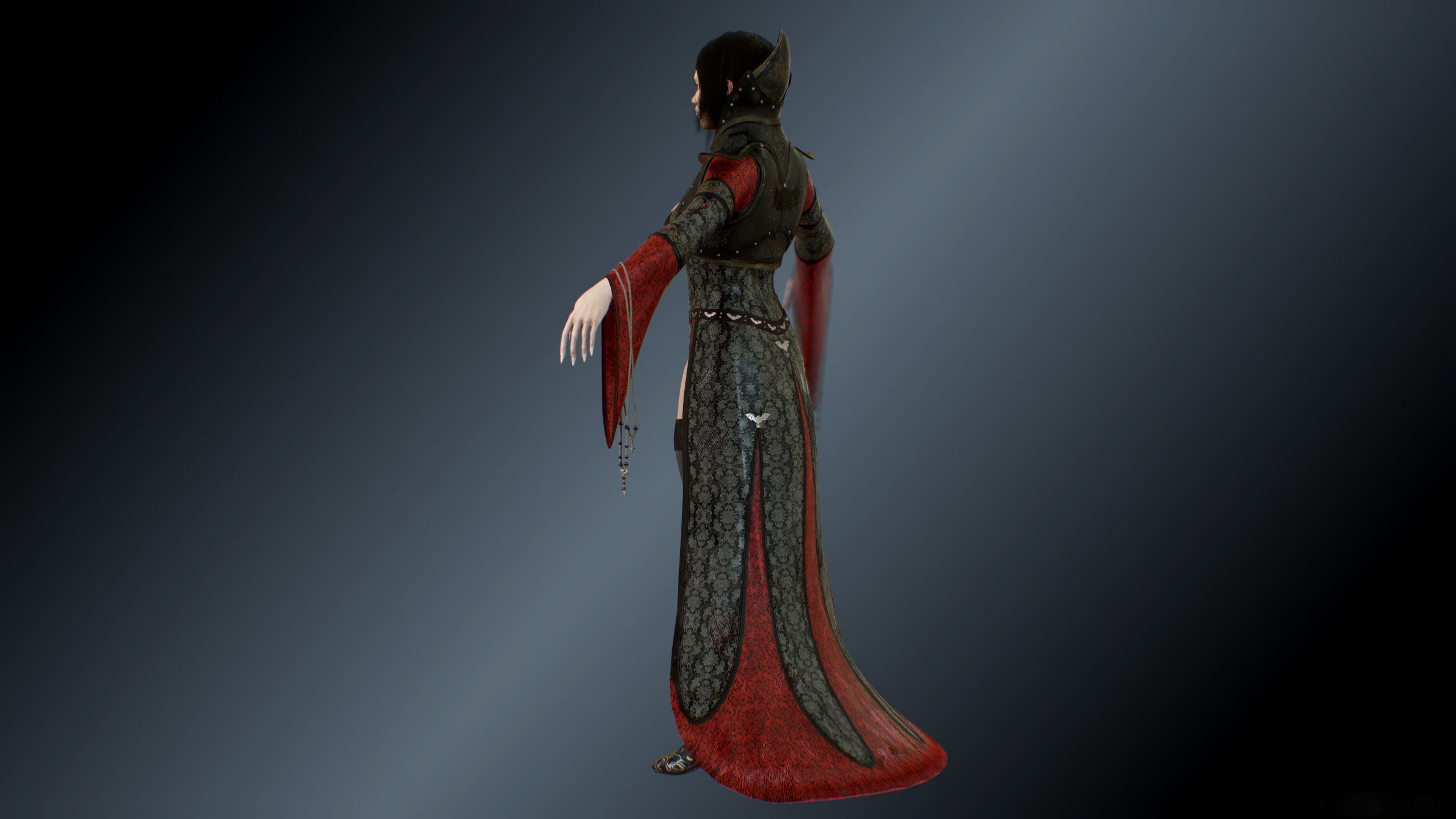 3D model vampire VR / AR / low-poly rigged | CGTrader