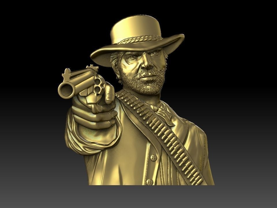 Red dead redemption pendant 3D model 3D printable | CGTrader