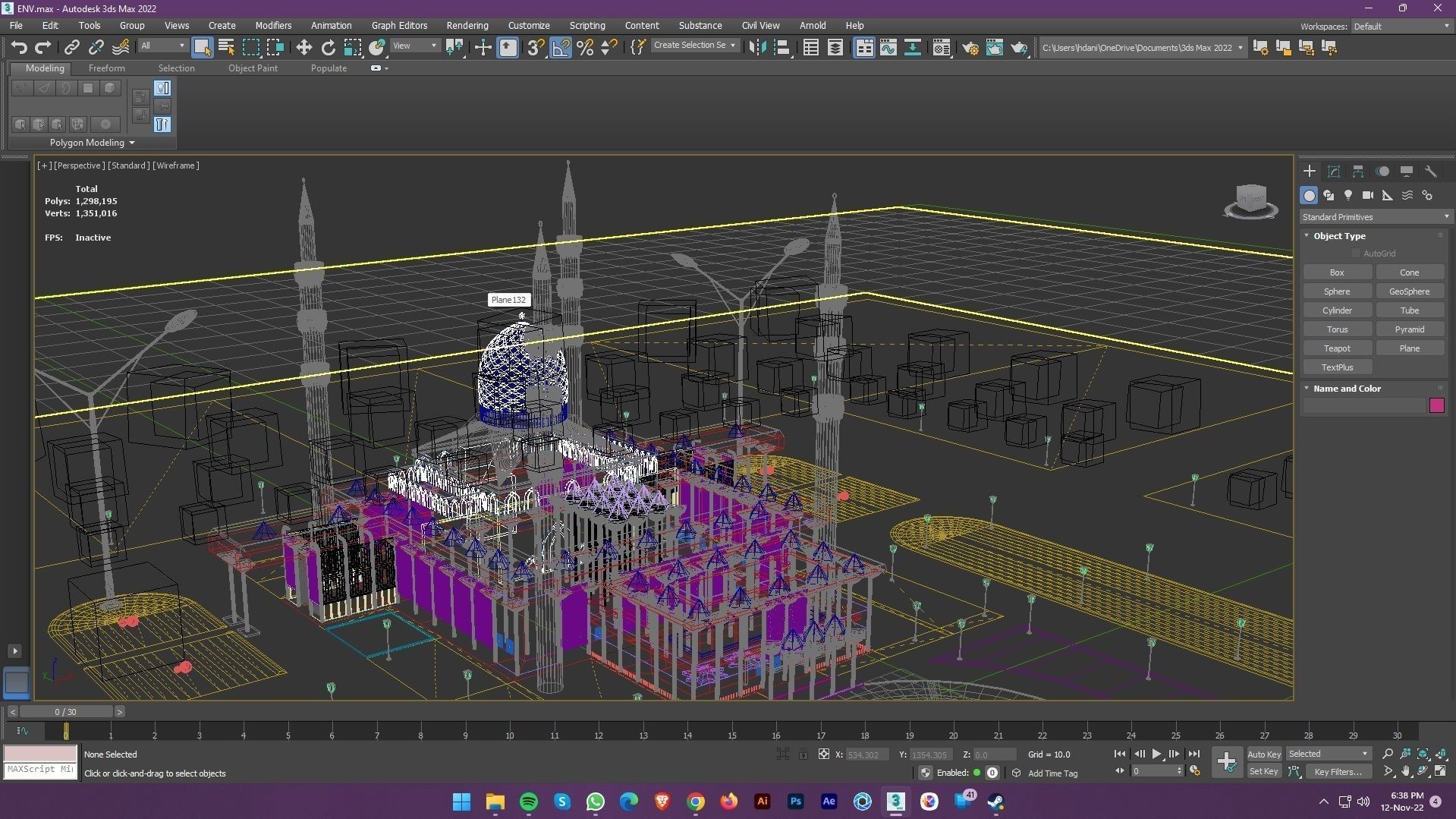 Beautiful Blue Mosque 3D model | CGTrader