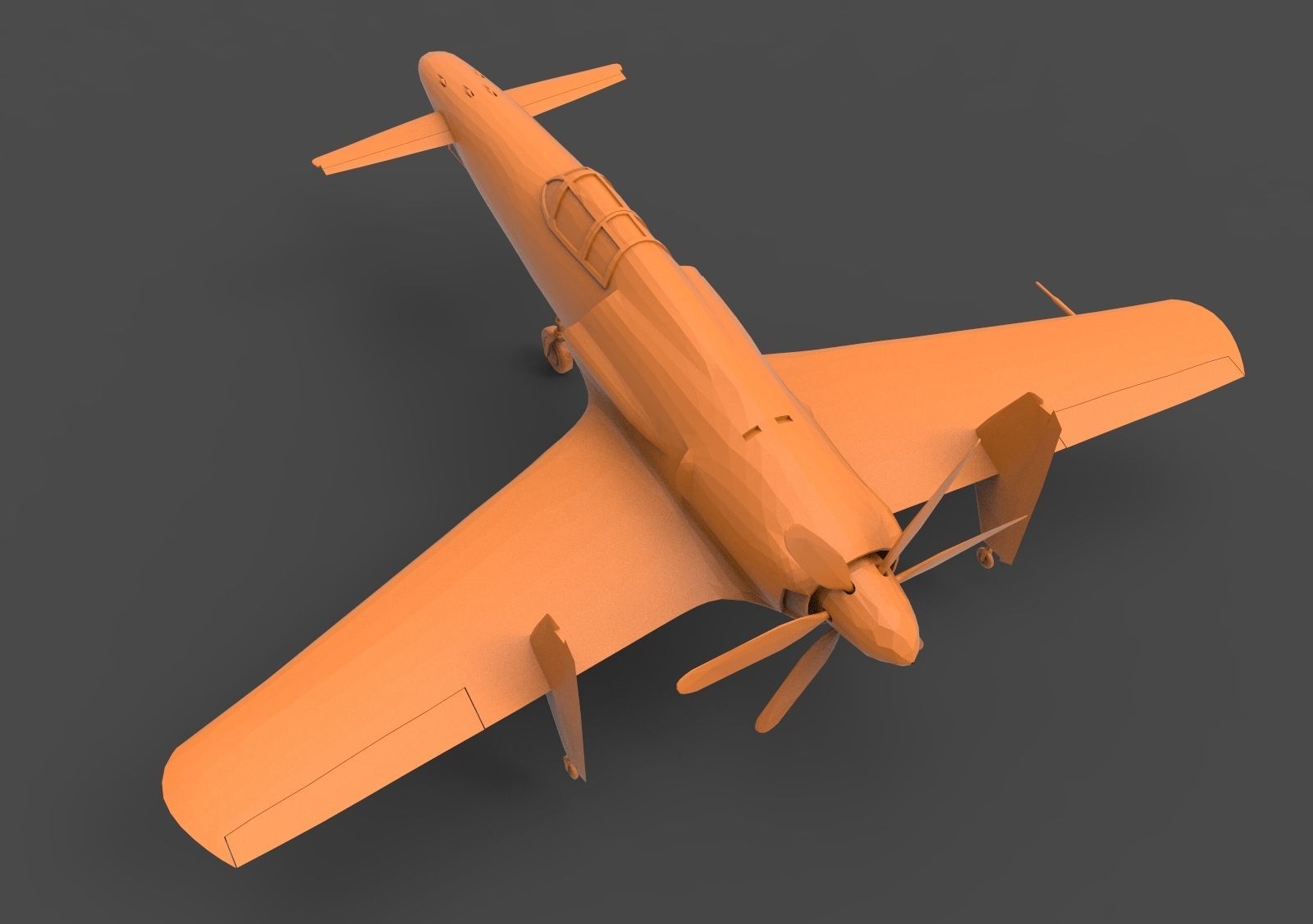 Kyushu J7W Shinden 3D model 3D printable | CGTrader