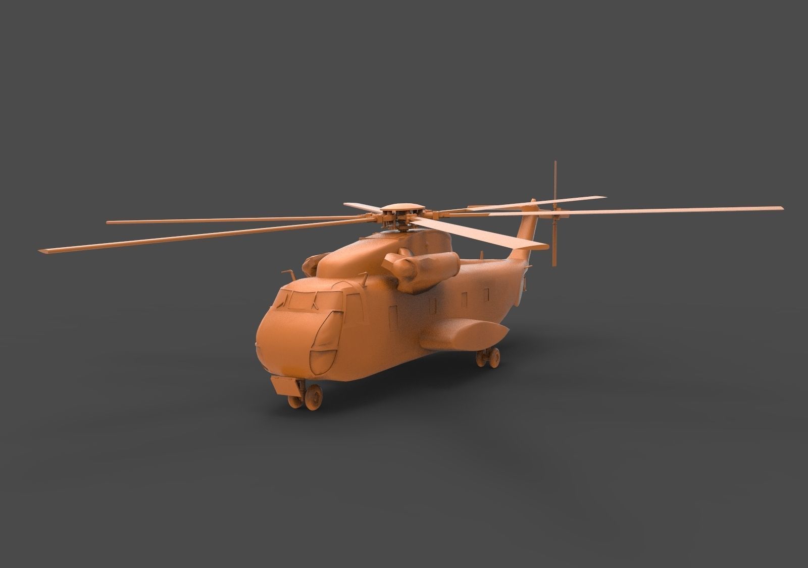 Sikorsky CH-53 3D model 3D printable | CGTrader