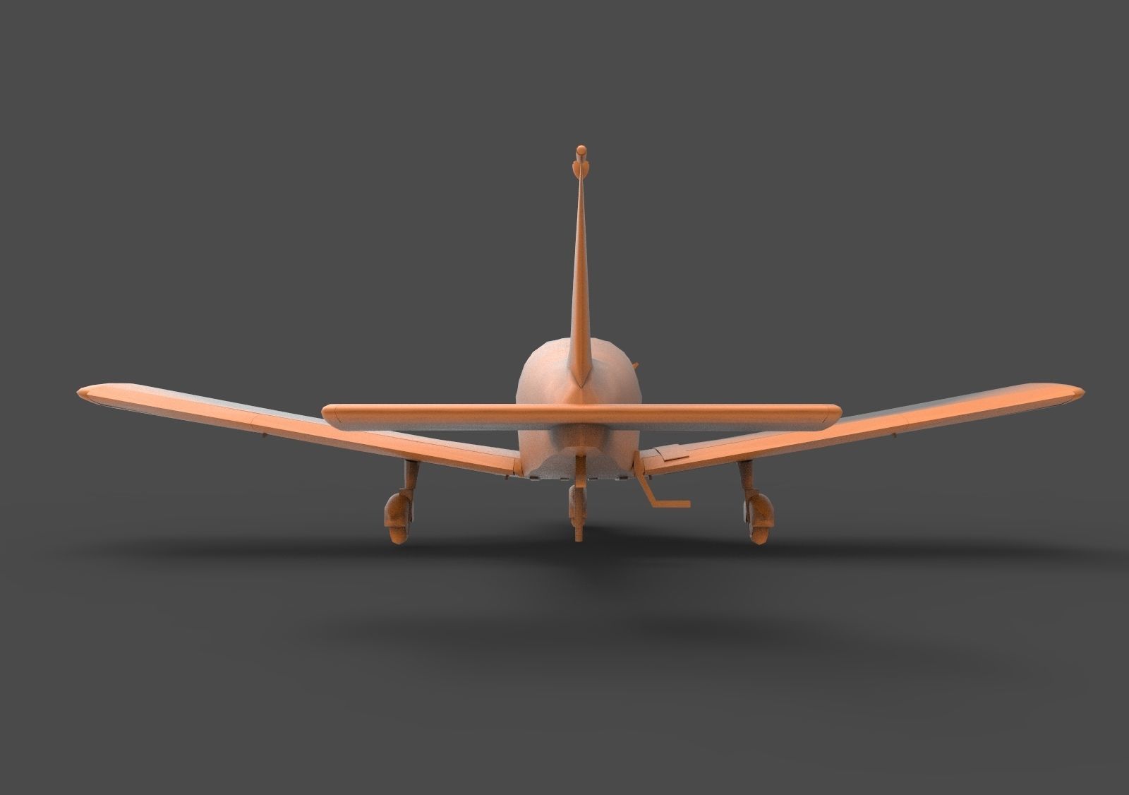 Airplane T 3D model 3D printable | CGTrader