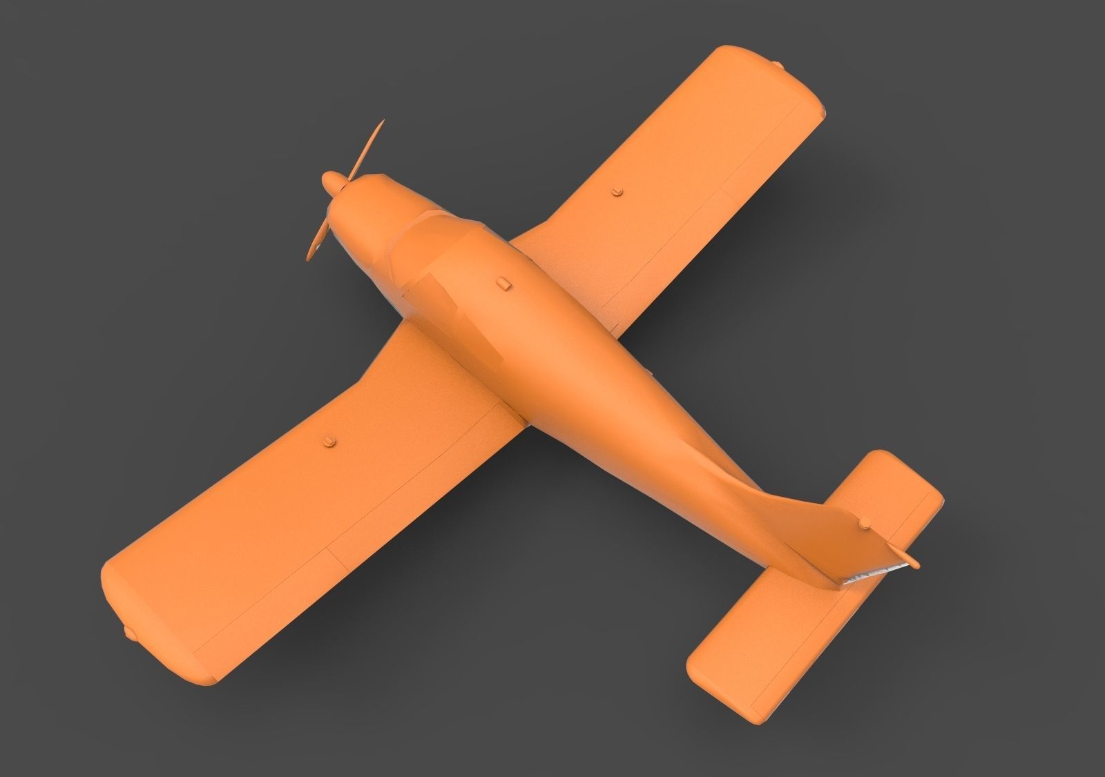 Airplane T 3D model 3D printable | CGTrader