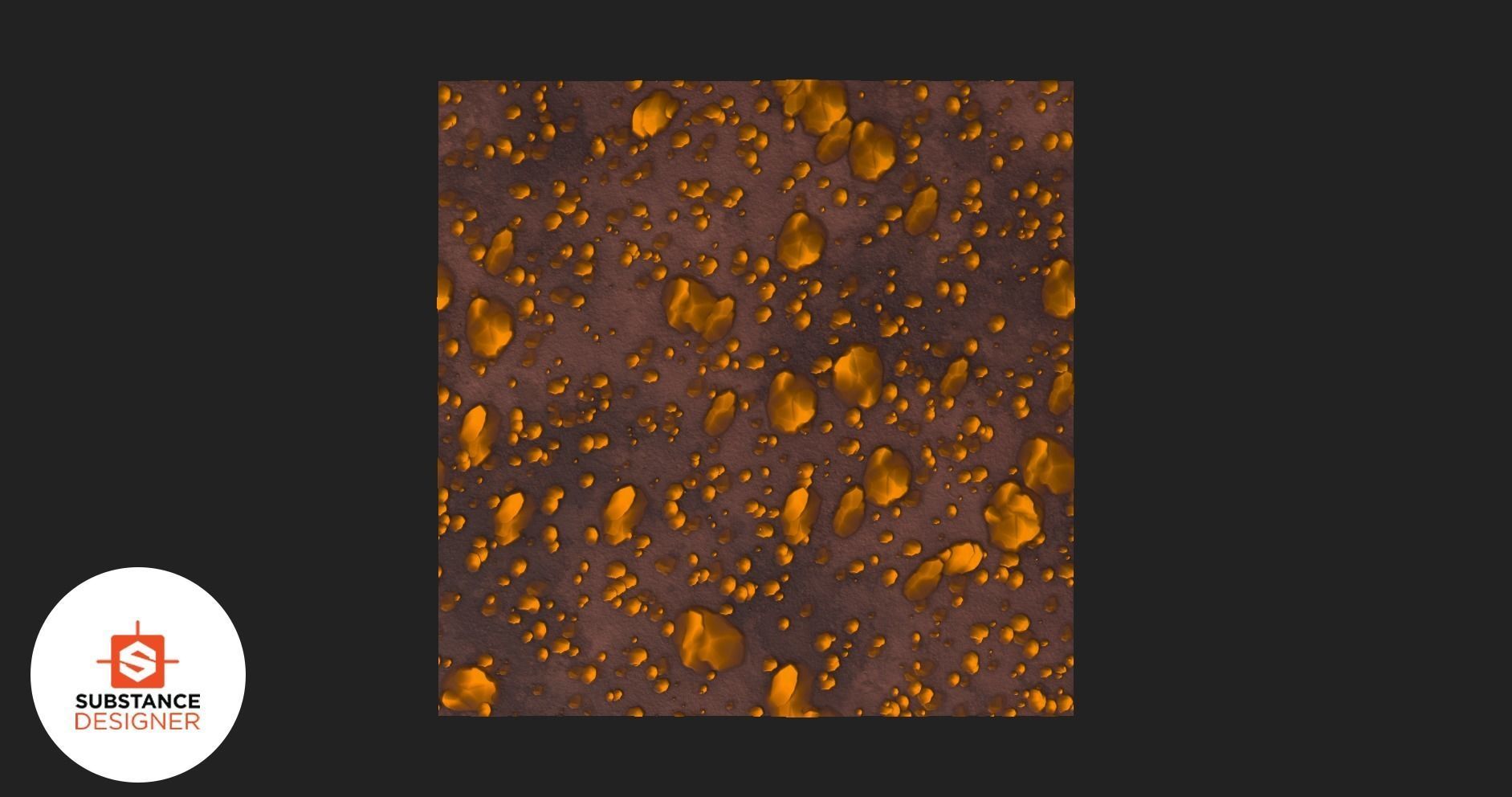 Texture Stylized Gold Ore In Ground VR / AR / low-poly | CGTrader