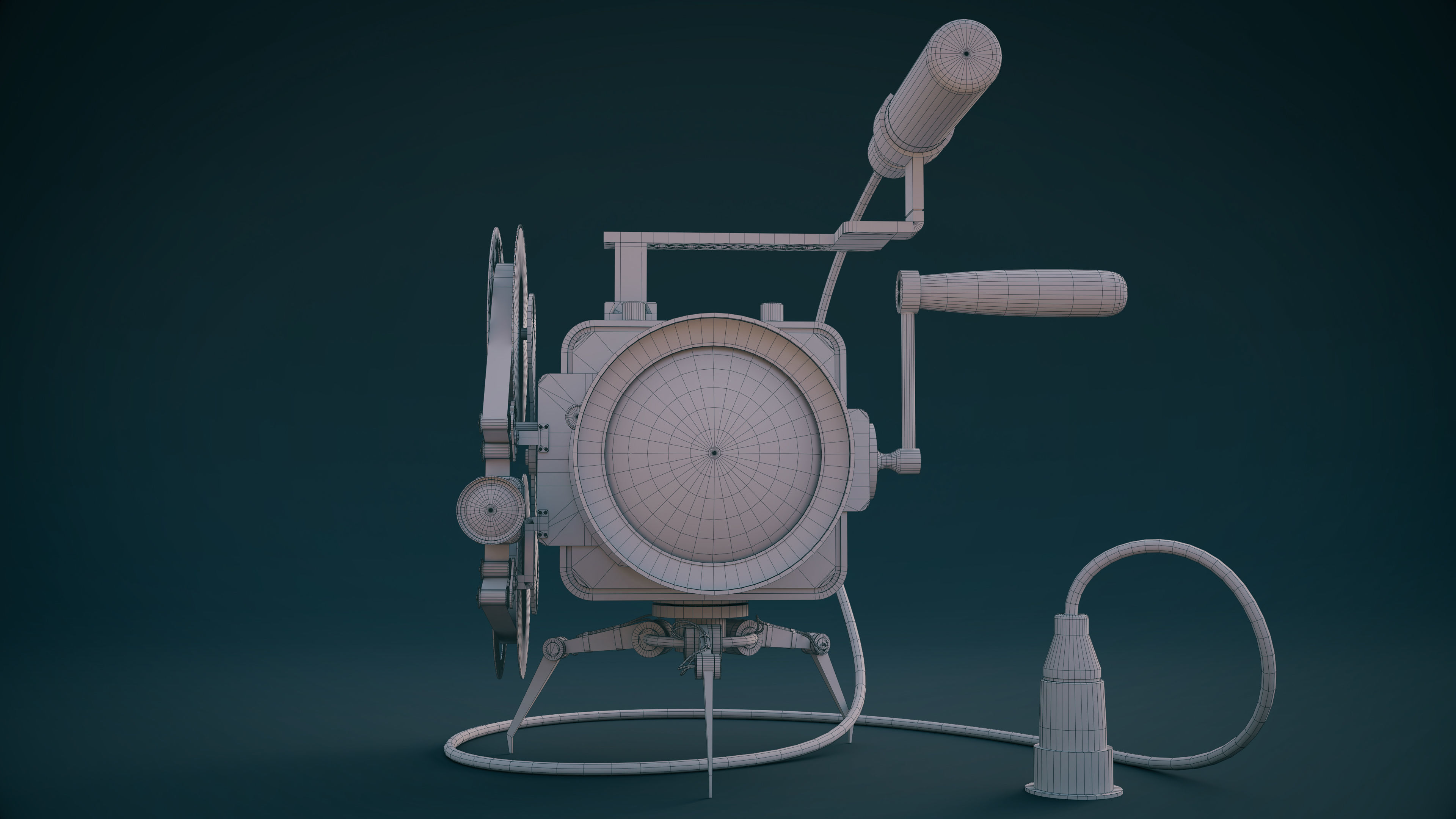 Mad Camera 3D model animated rigged | CGTrader