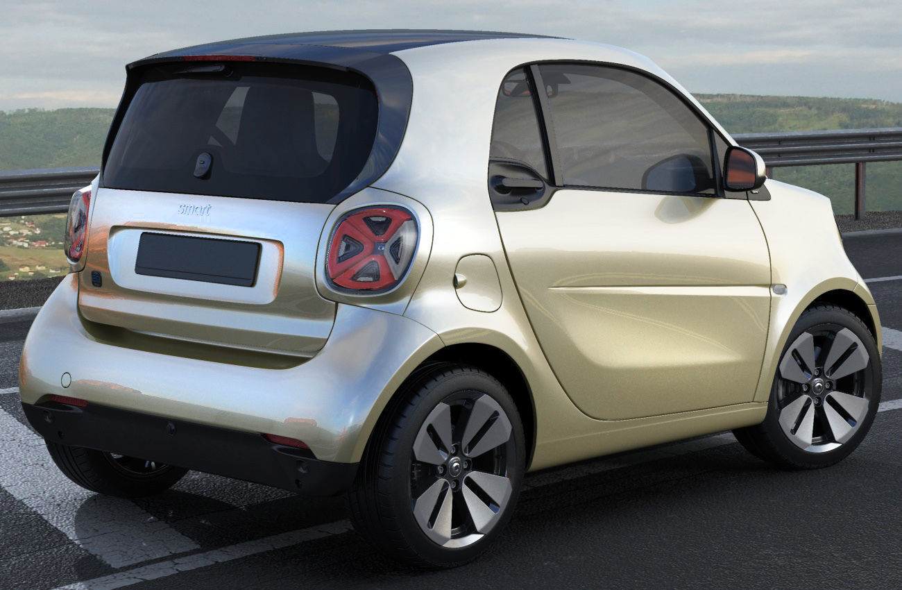 Smart EQ Fortwo 2020 Prime Coupe 3D model | CGTrader