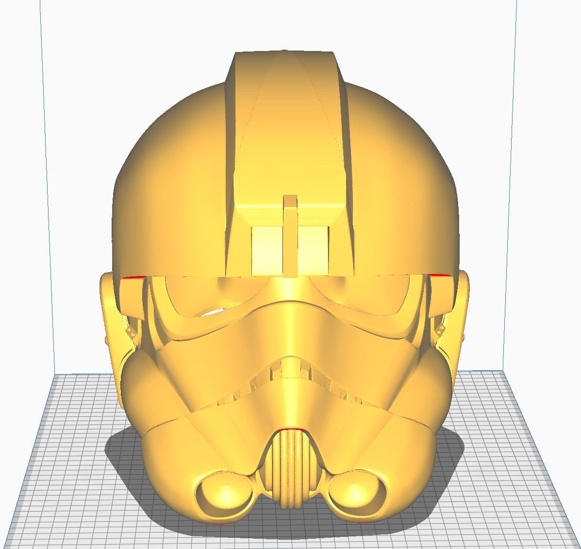 Star Wars TIE Fighter Pilot helmet A New Hope ANH 3D model 3D printable ...