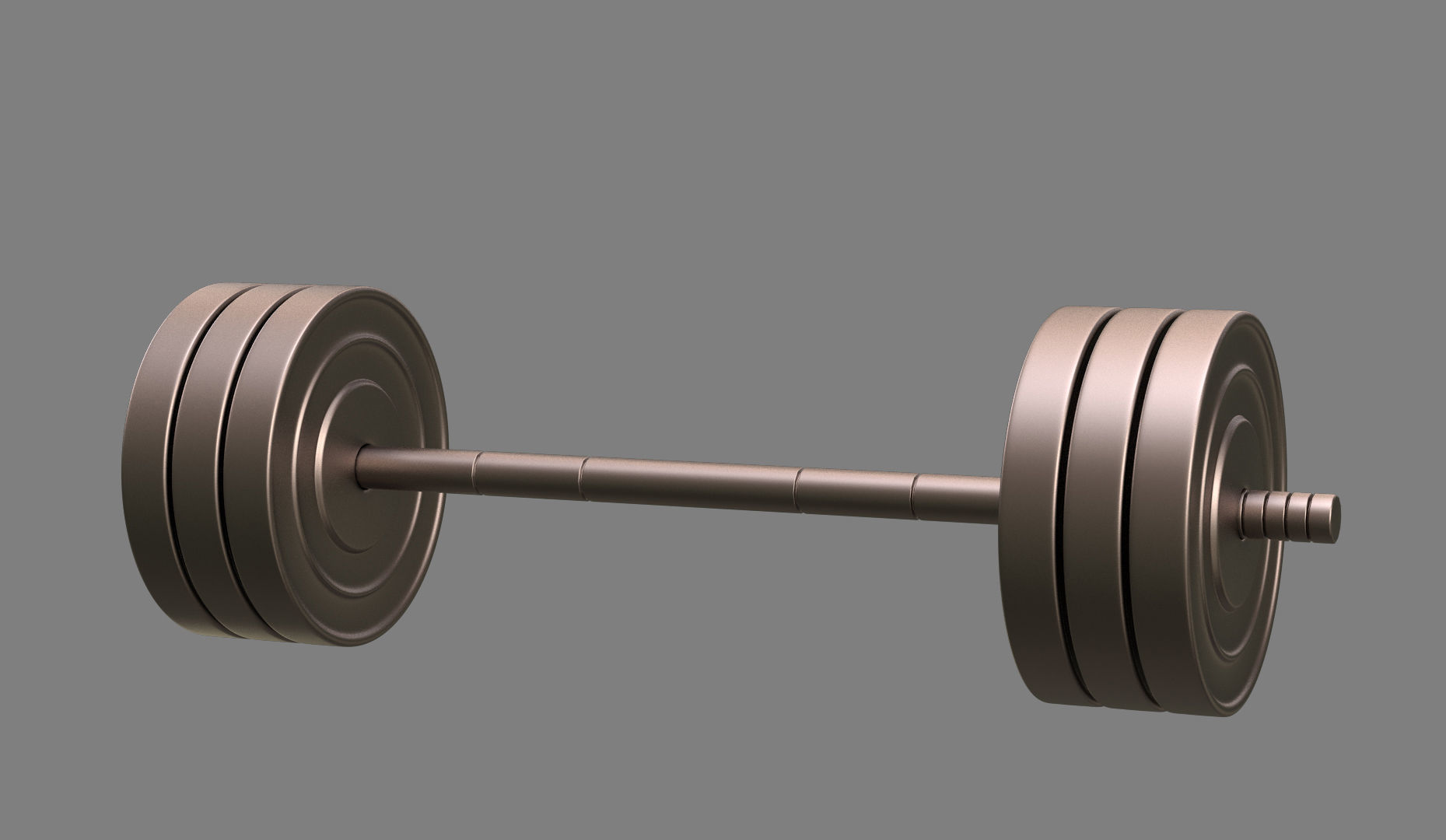 Barbell dumbbell free 3D model | CGTrader