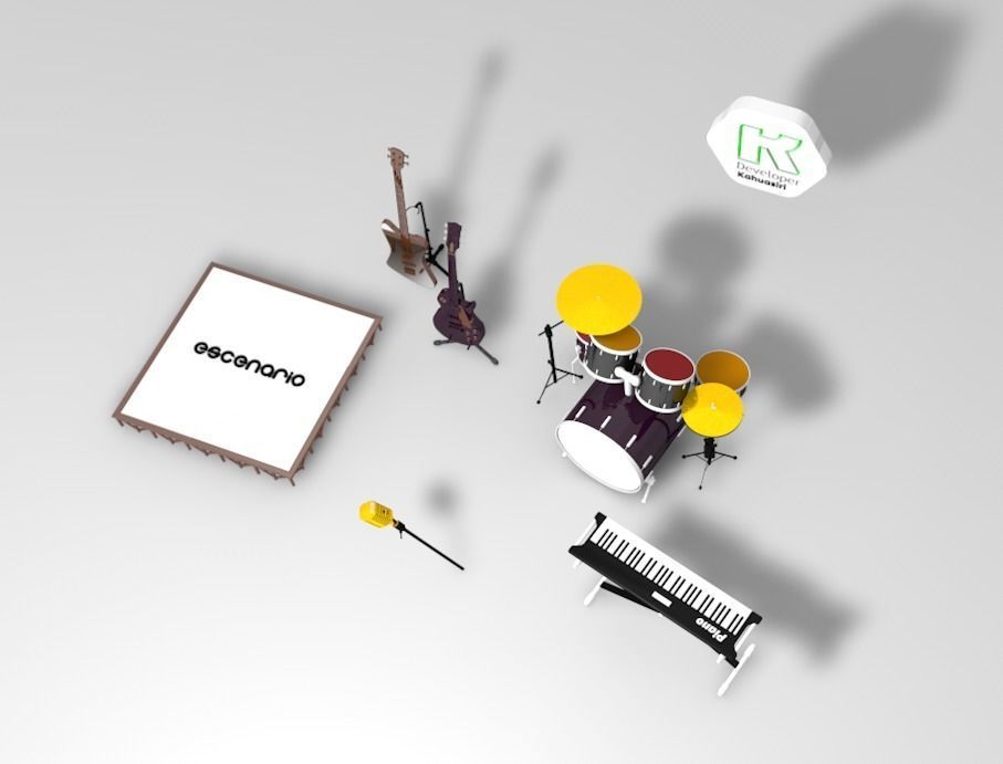 Instrumentos pack 2020 3D model | CGTrader