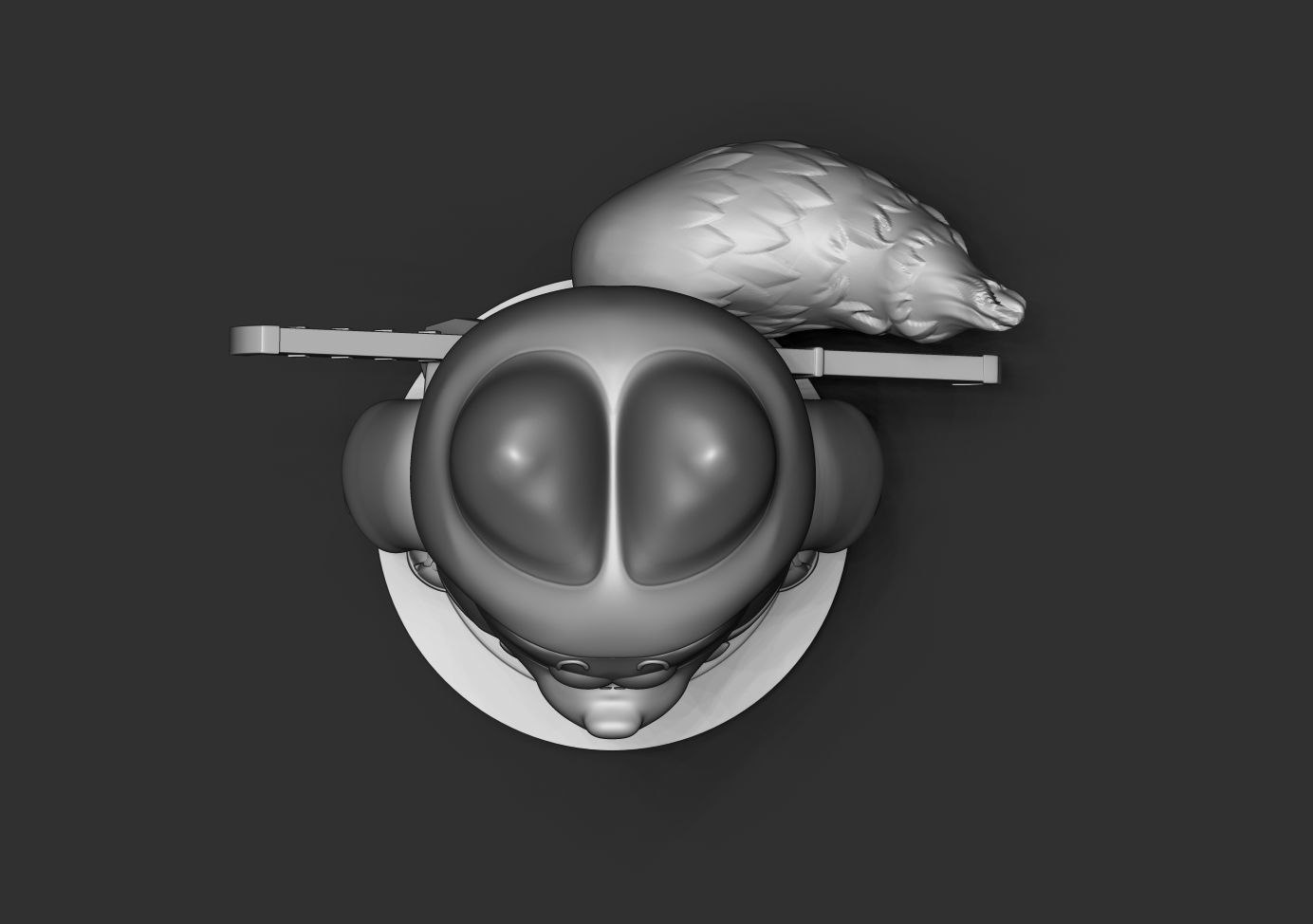 Shu - Dragon Ball Fanart 3D model 3D printable | CGTrader