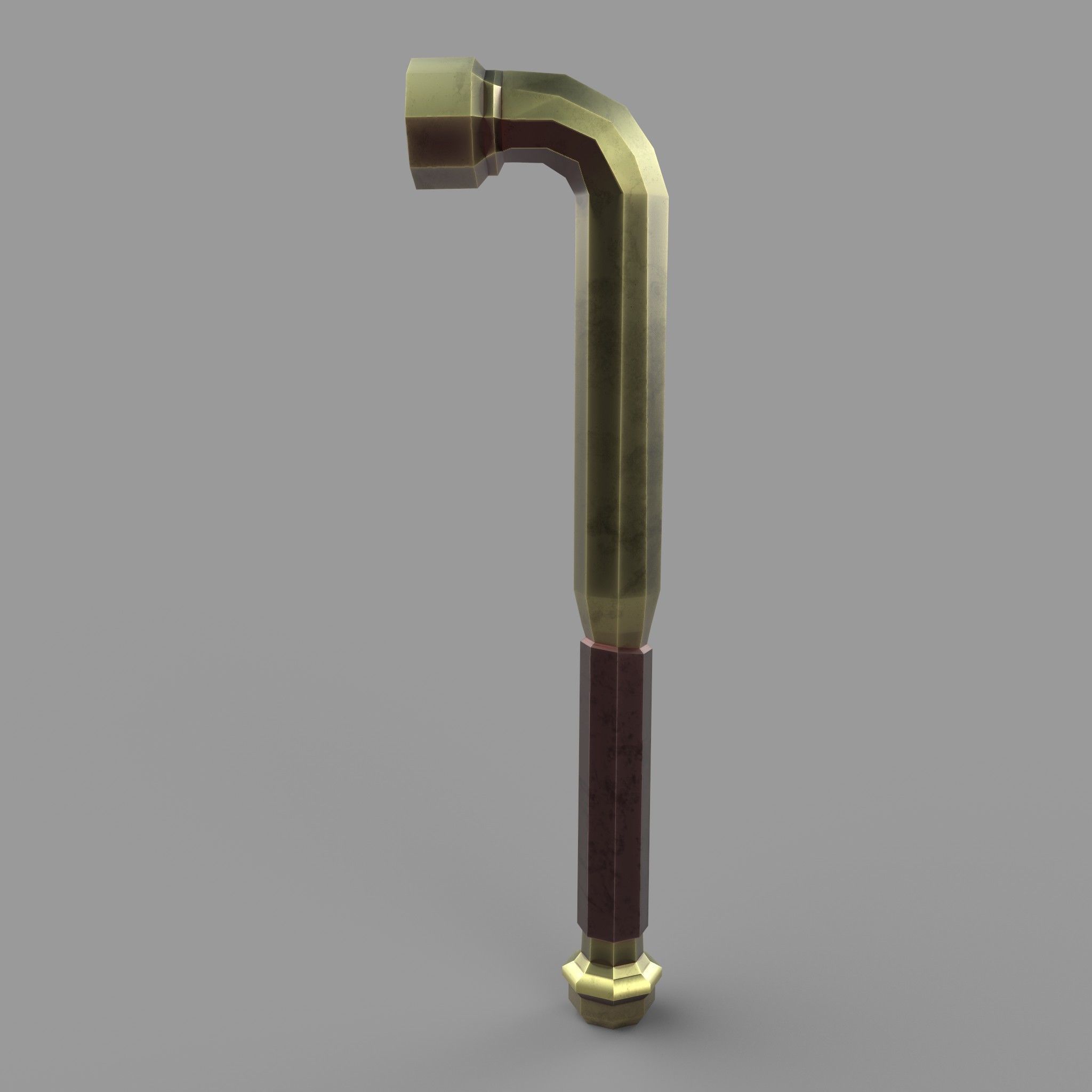3D model Stylized Metal Pipe VR / AR / low-poly | CGTrader
