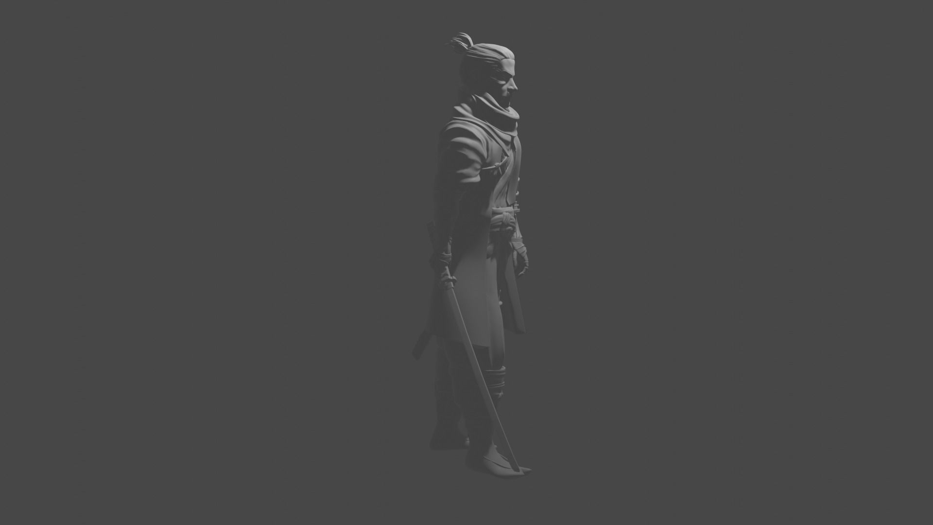 Sekiro shadows die twice sculpture for 3d printing 3D model 3D ...