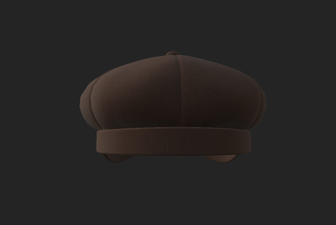 Poor Boy Hat 3D model | CGTrader