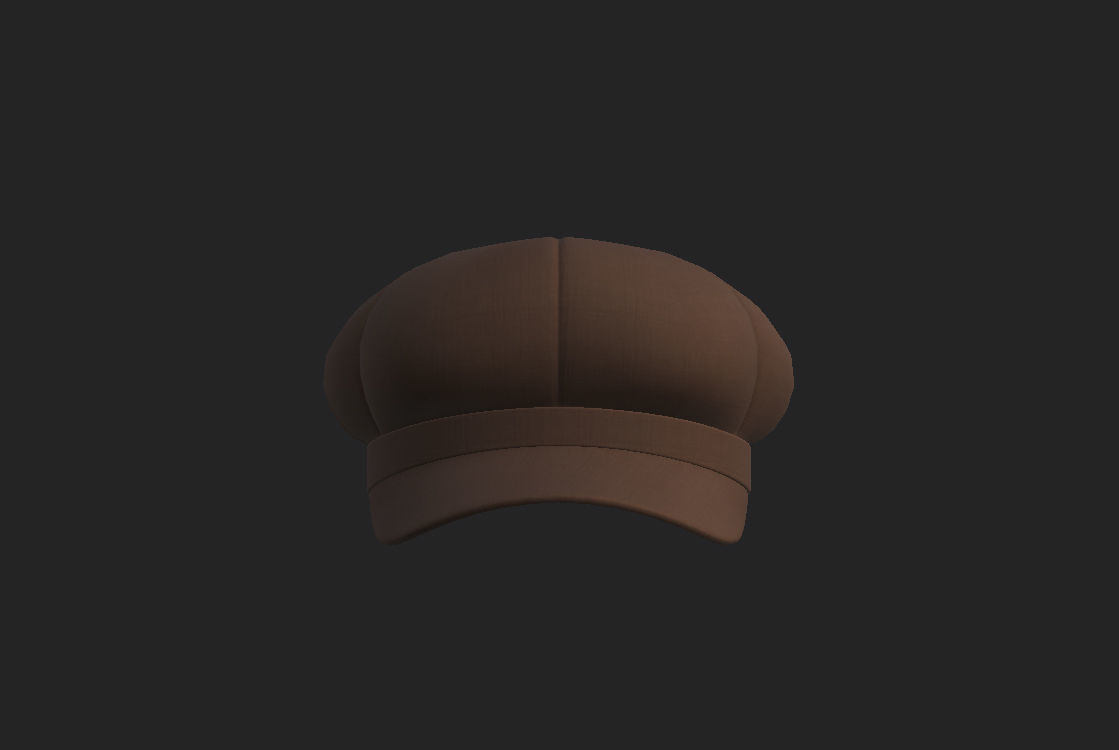 Poor Boy Hat 3D model | CGTrader