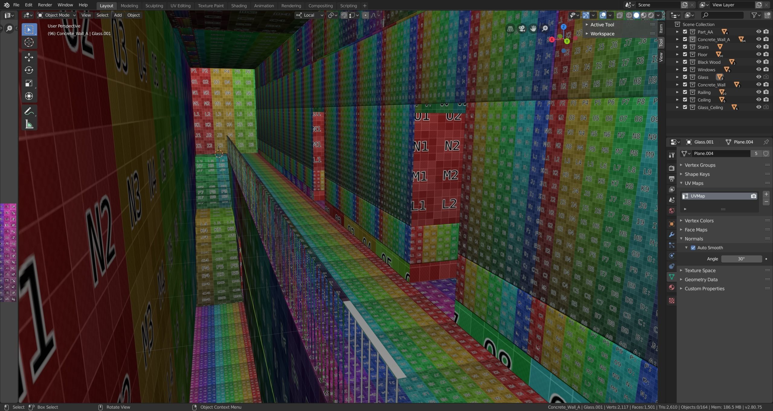 3D model Concrete Environment Room VR / AR / low-poly | CGTrader