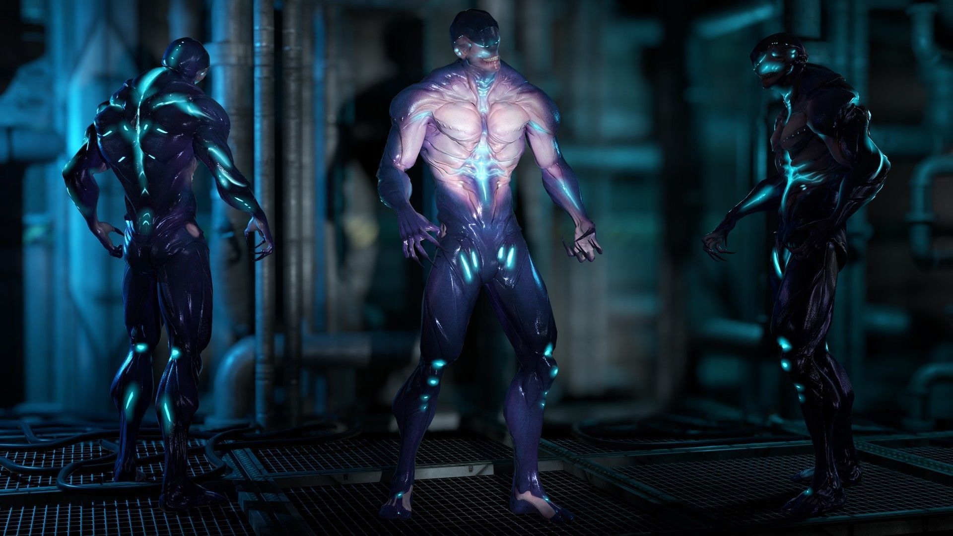 3D model Heavy Bio Mutant VR / AR / low-poly rigged | CGTrader