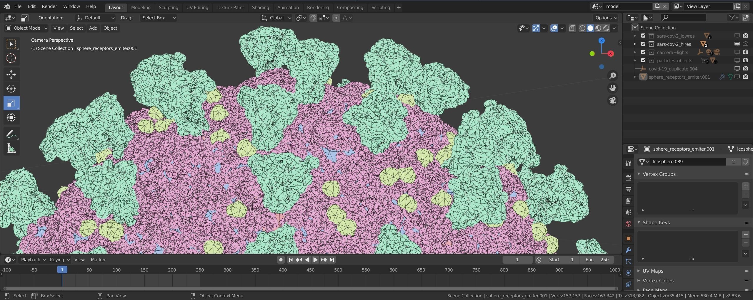 Corona Virus 3D model | CGTrader