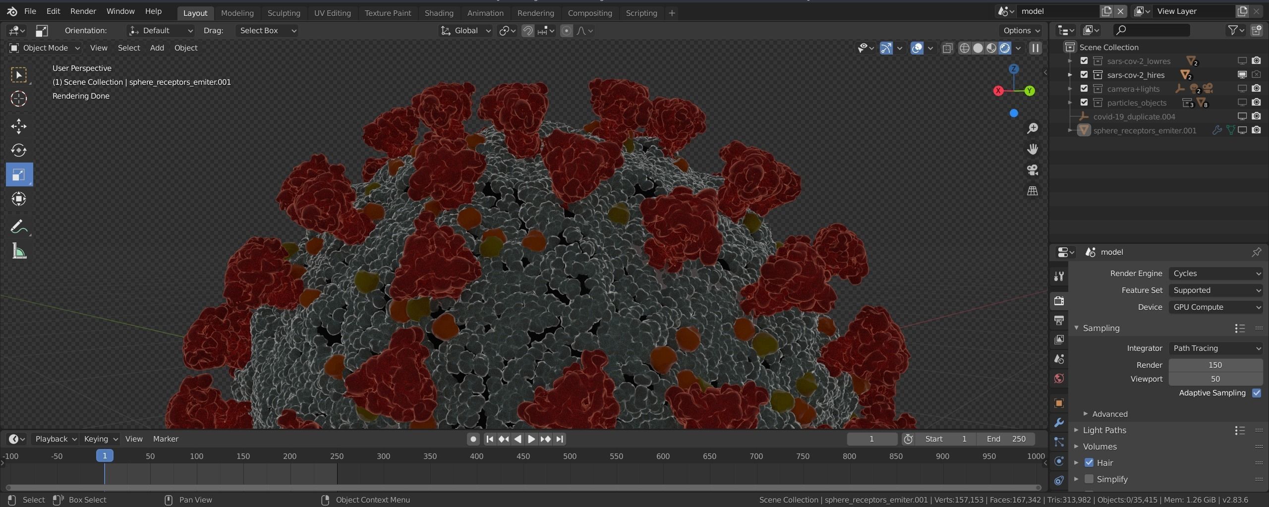 Corona Virus 3D model | CGTrader
