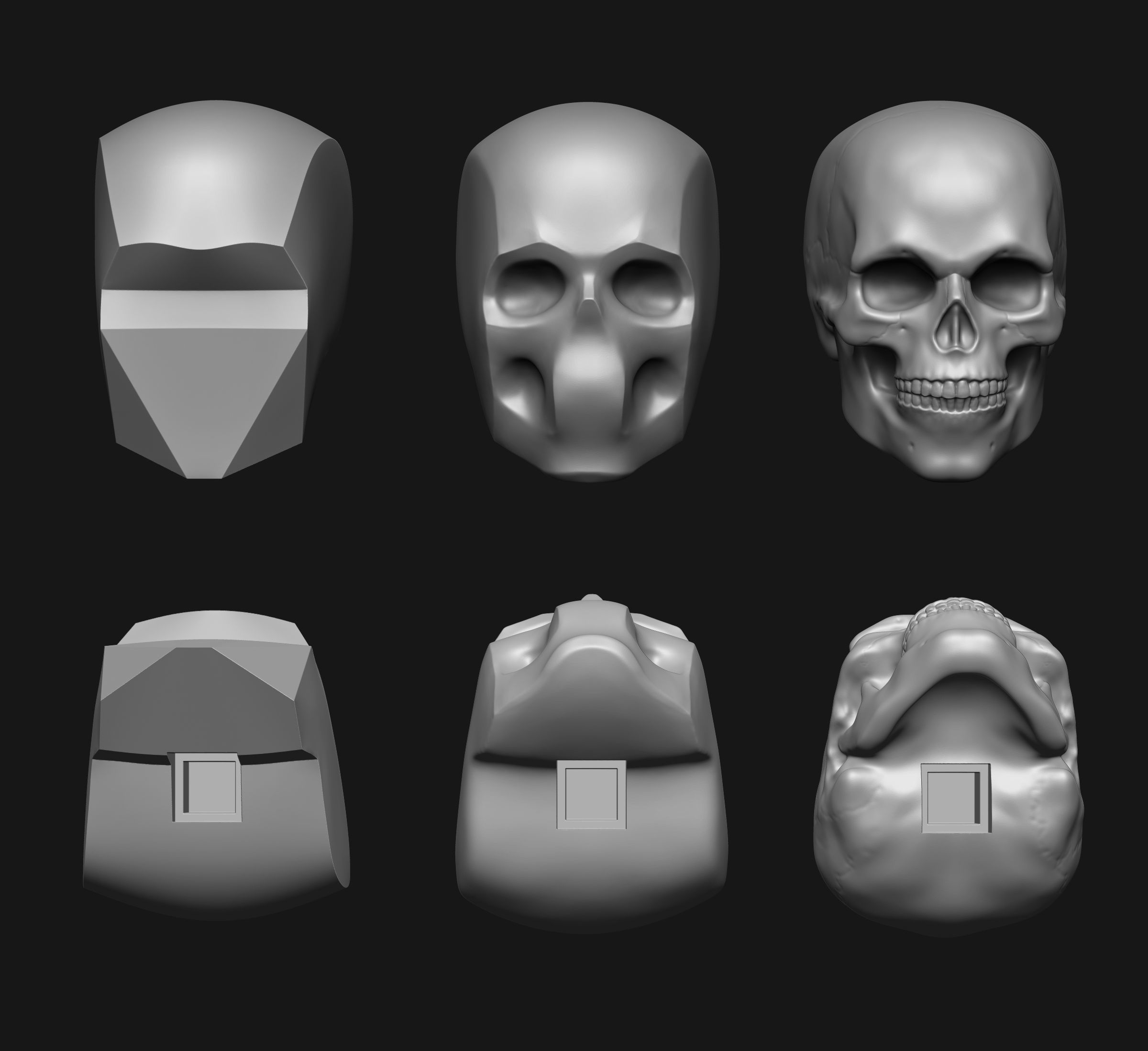 Understanding the skull - pack 3D model 3D printable | CGTrader