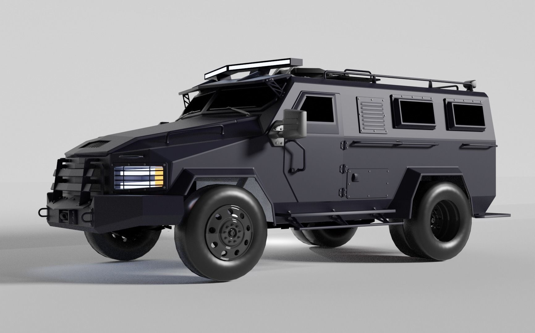 Lenco Bear SWAT Truck 3D model | CGTrader