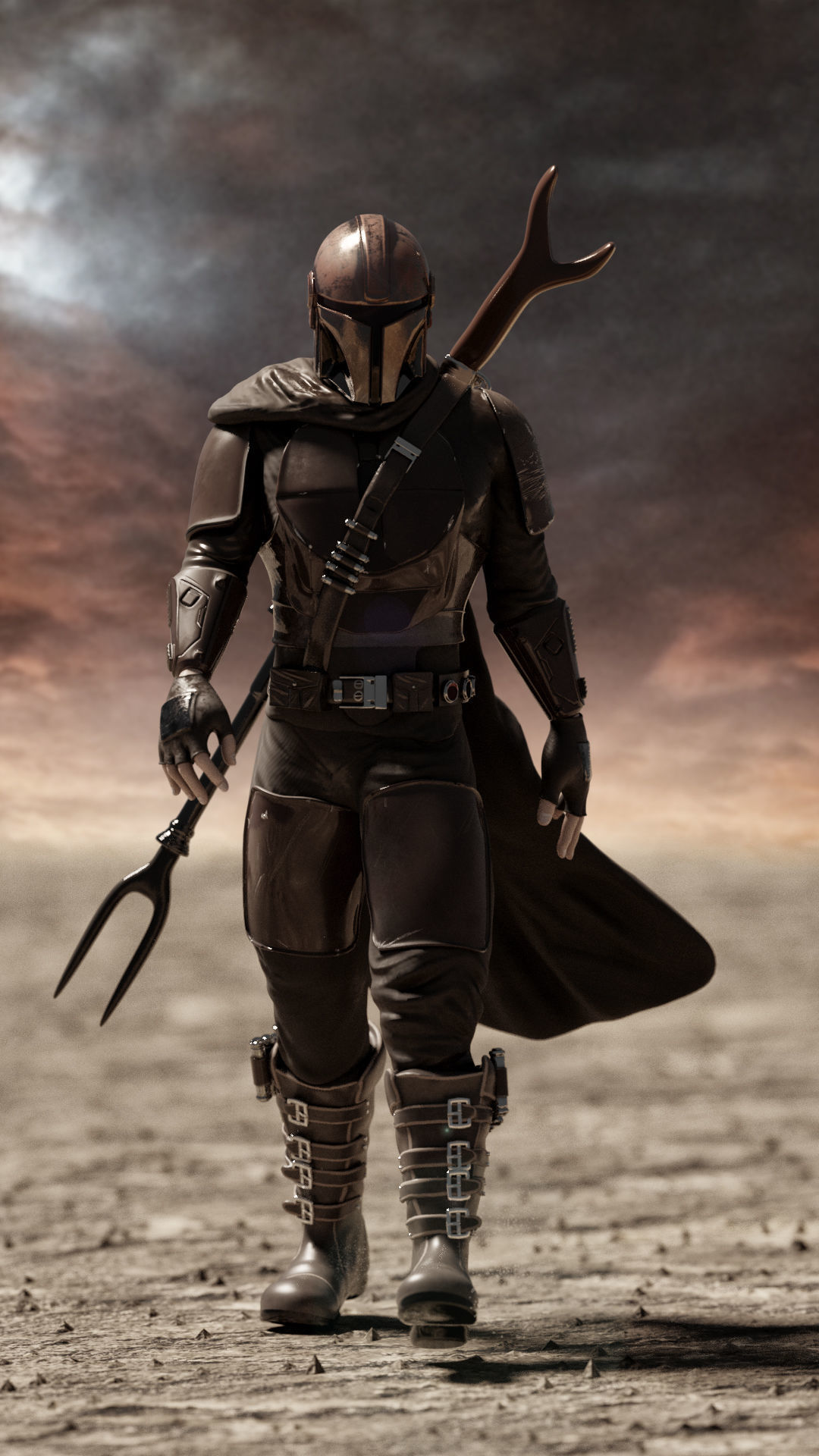 Mandalorian 3d printable free 3D model 3D printable | CGTrader