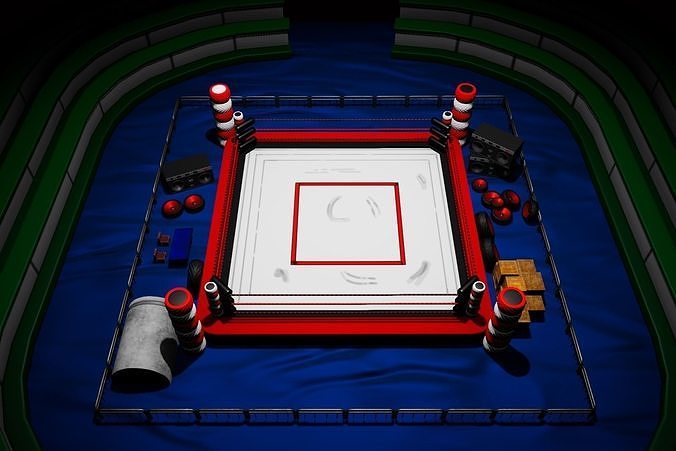 3D model Mini Arena VR / AR / low-poly | CGTrader